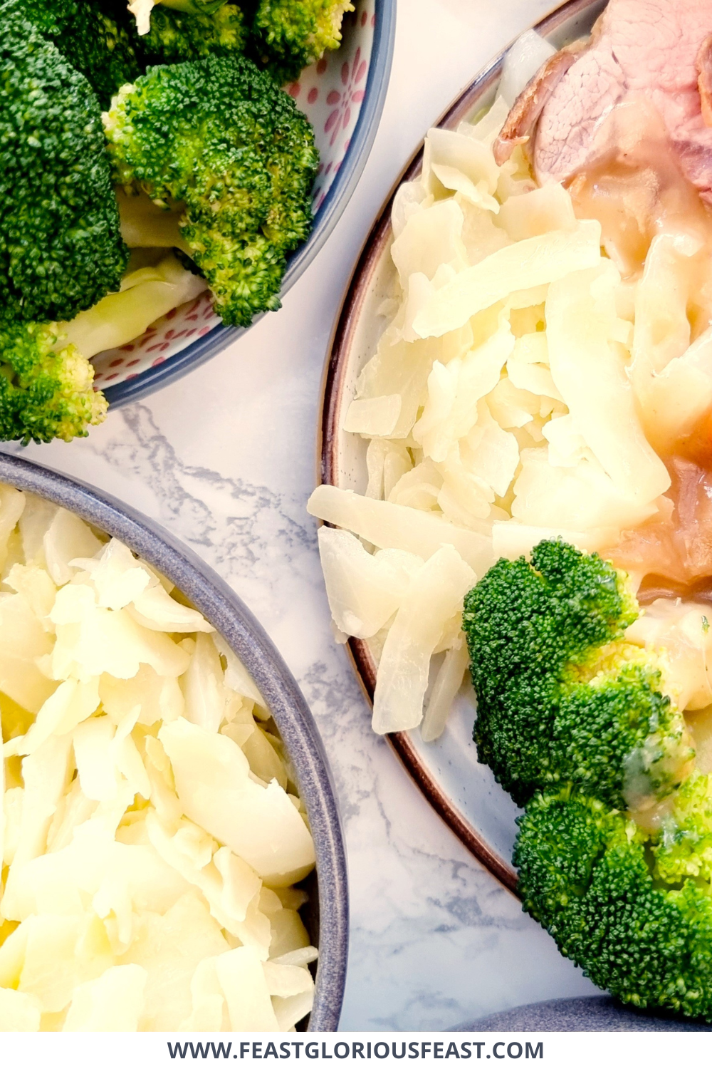 Simple Buttered White Cabbage – Feast Glorious Feast