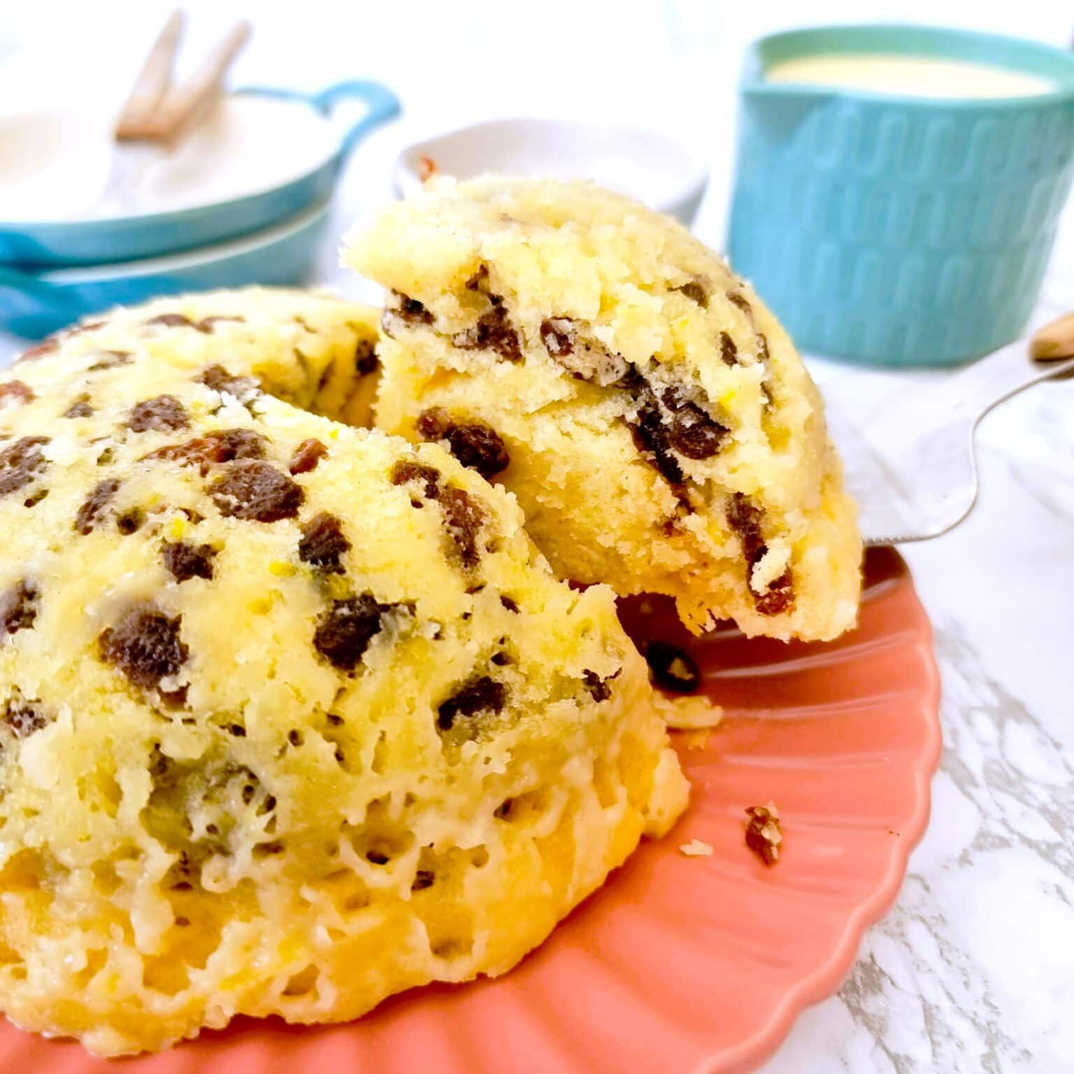 Microwave Spotted Dick – Feast Glorious Feast