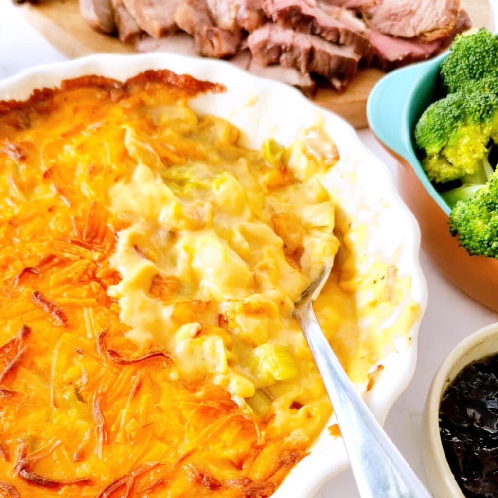 Simple Cheesy Leeks (Leeks in Cheese Sauce) – Feast Glorious Feast