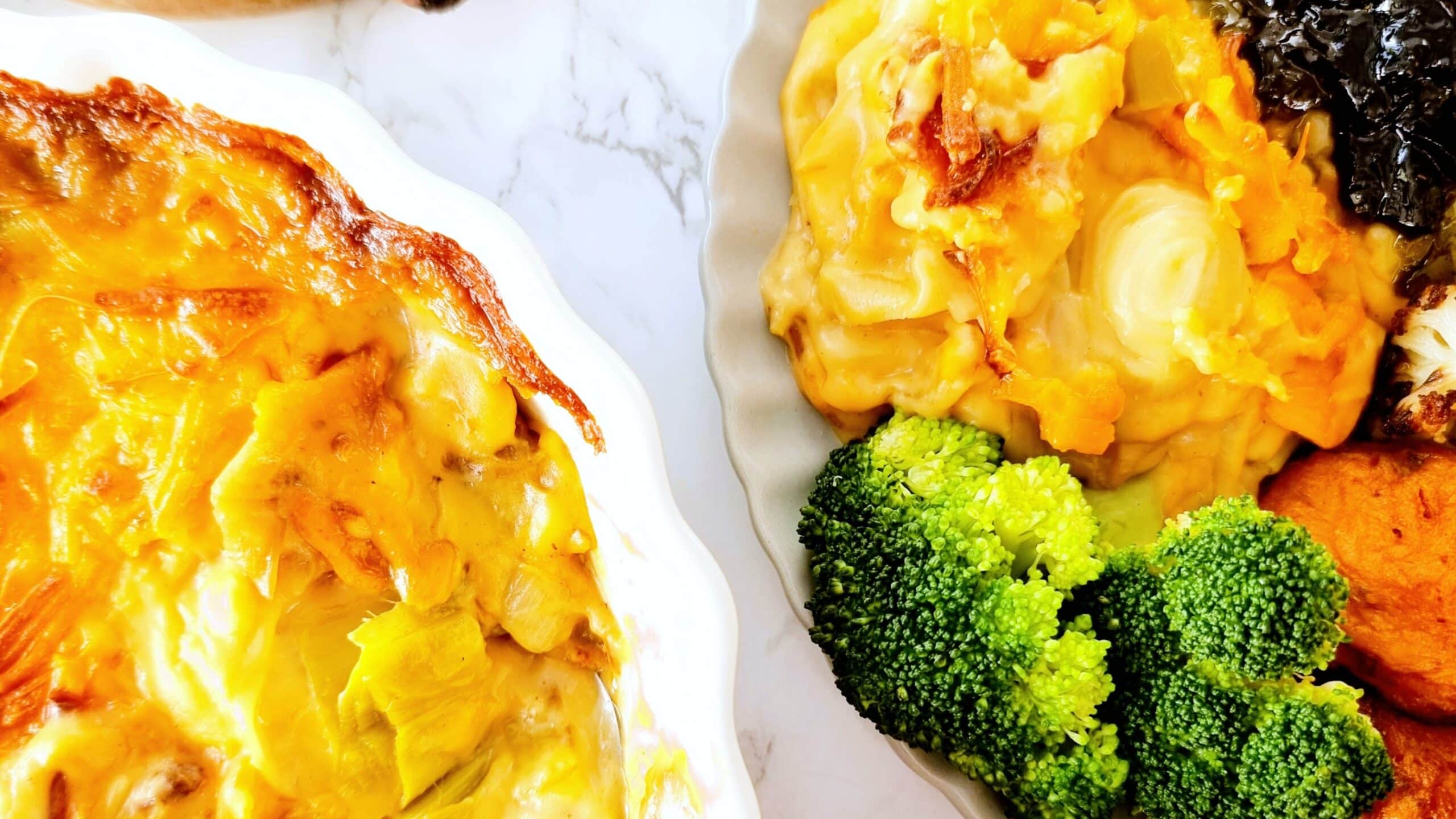 Simple Cheesy Leeks (Leeks in Cheese Sauce) – Feast Glorious Feast