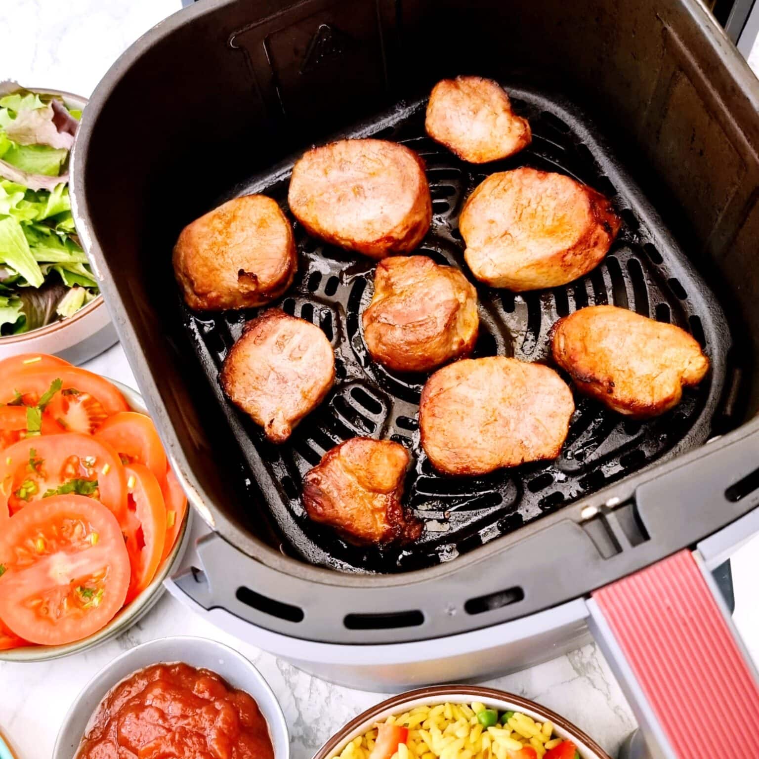 How to Air Fry Pork Fillet Medallions – Feast Glorious Feast