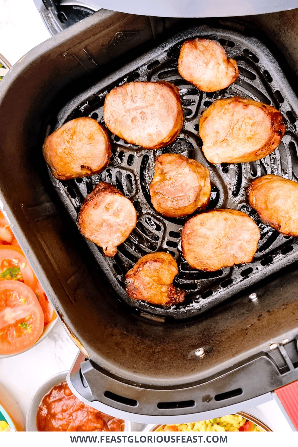 How to Air Fry Pork Fillet Medallions – Feast Glorious Feast