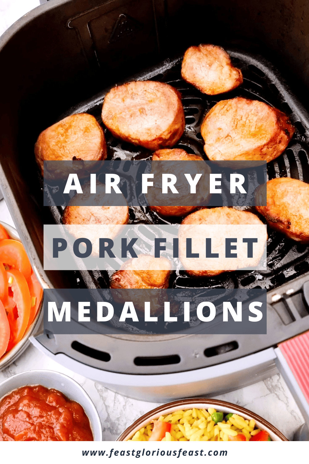 How to Air Fry Pork Fillet Medallions – Feast Glorious Feast