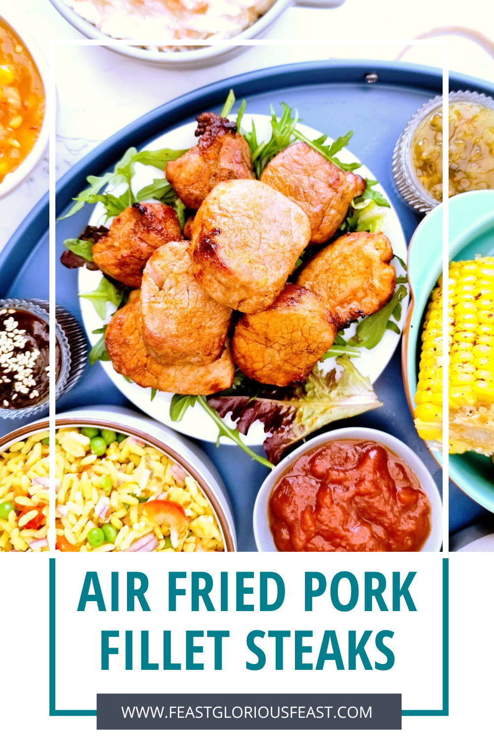 How to Air Fry Pork Fillet Medallions – Feast Glorious Feast