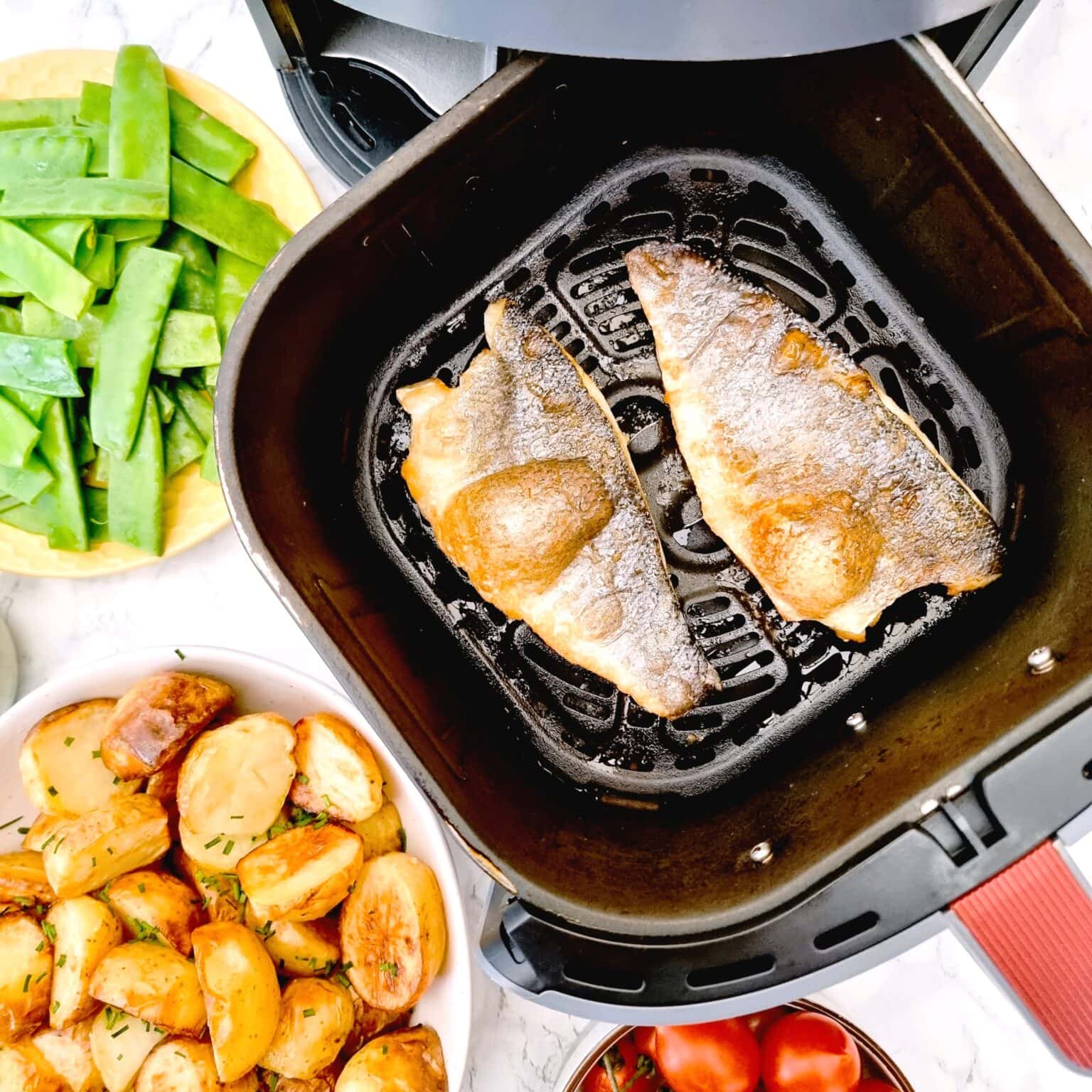 How to Air Fry Sea Bass Fillets – Feast Glorious Feast