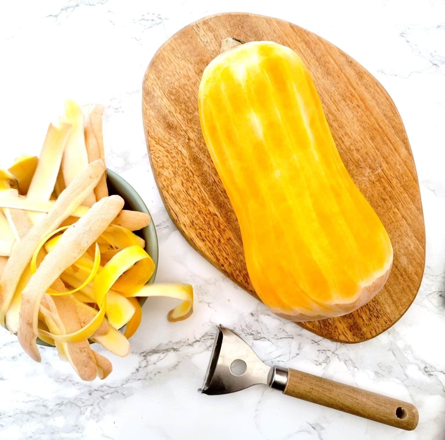 How to Easily Peel & Cut Butternut Squash – Feast Glorious Feast
