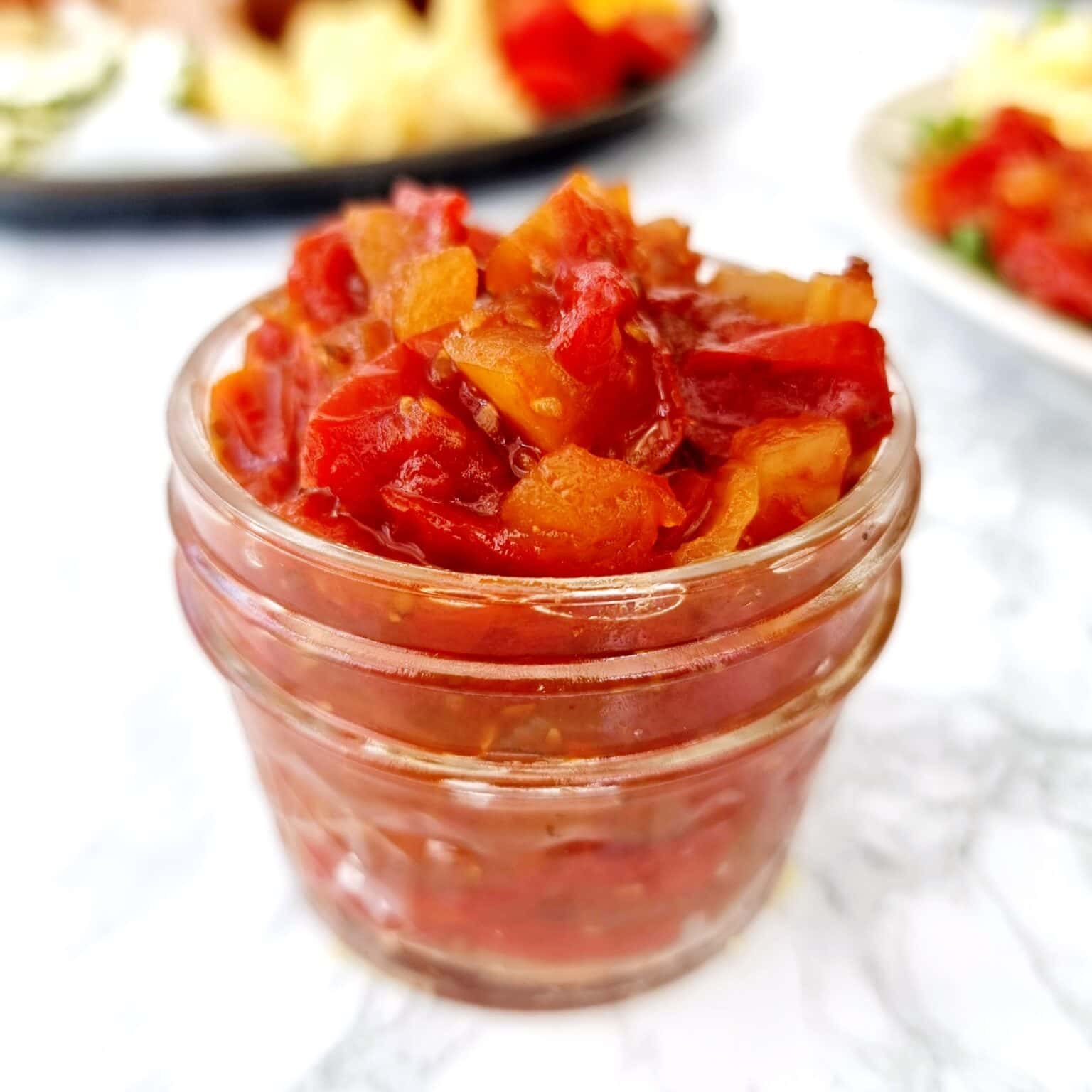 Fresh Cherry Tomato Chutney – Feast Glorious Feast