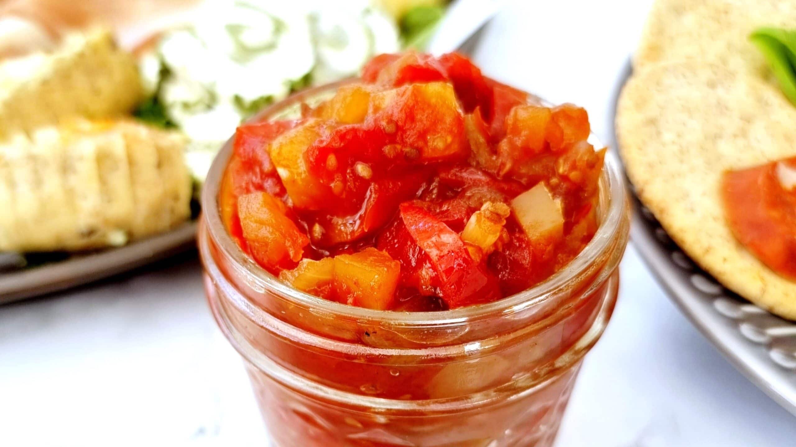 Fresh Cherry Tomato Chutney – Feast Glorious Feast