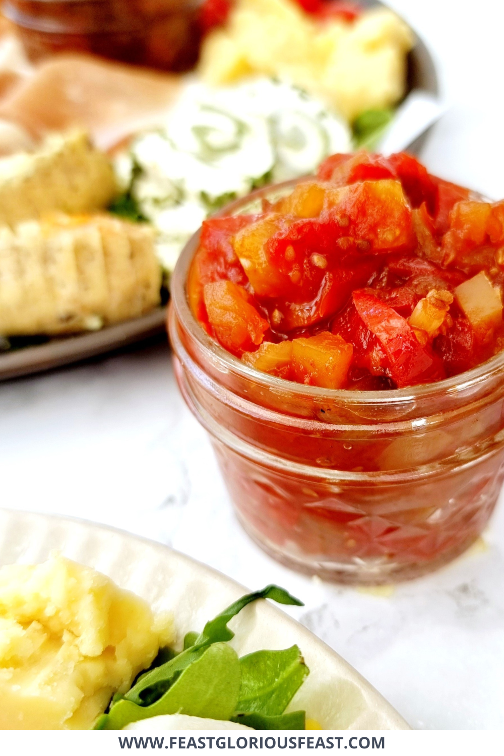 Fresh Cherry Tomato Chutney – Feast Glorious Feast