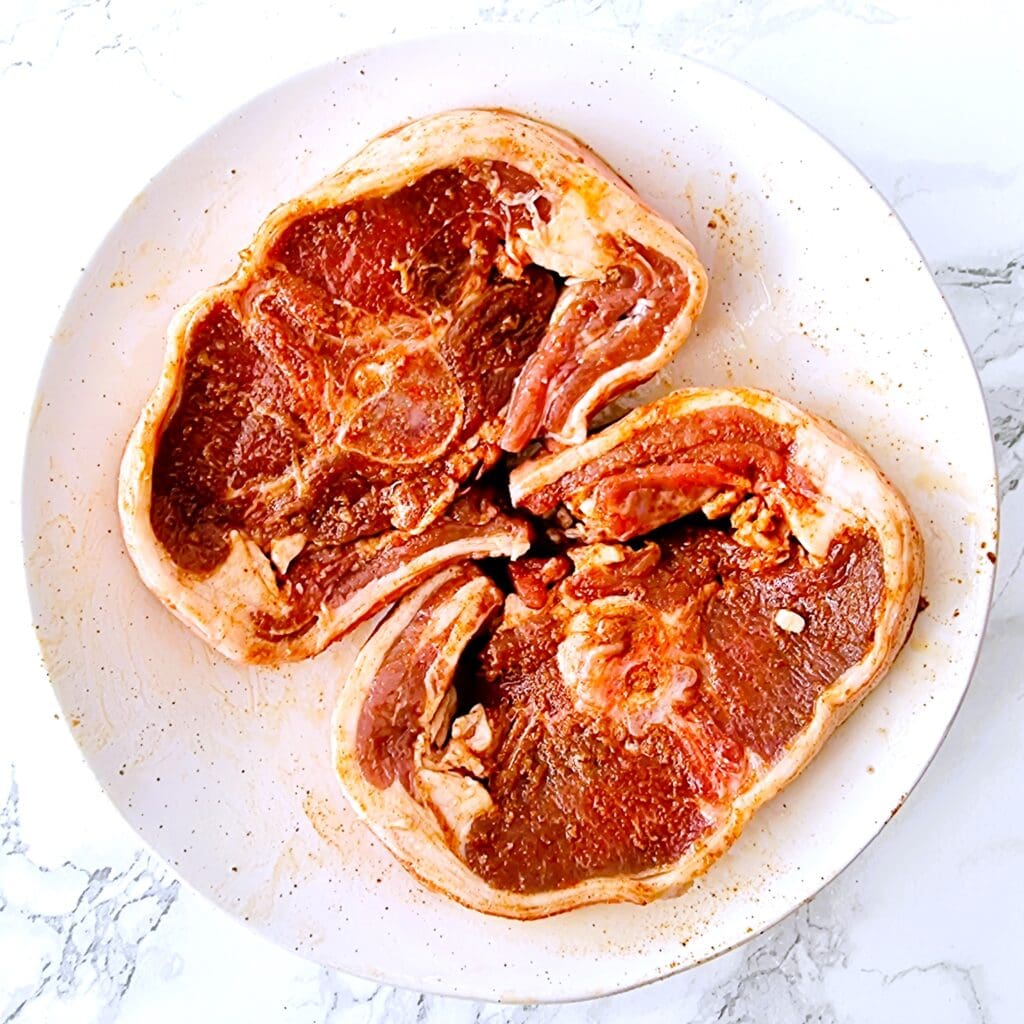 Air Fryer Barnsley Lamb Chops - Saddle Chops – Feast Glorious Feast