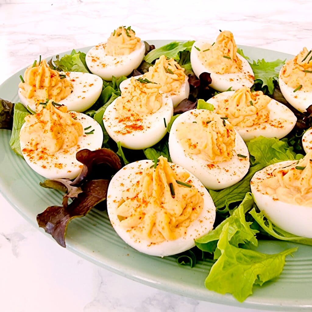 Retro Devilled Eggs – Feast Glorious Feast