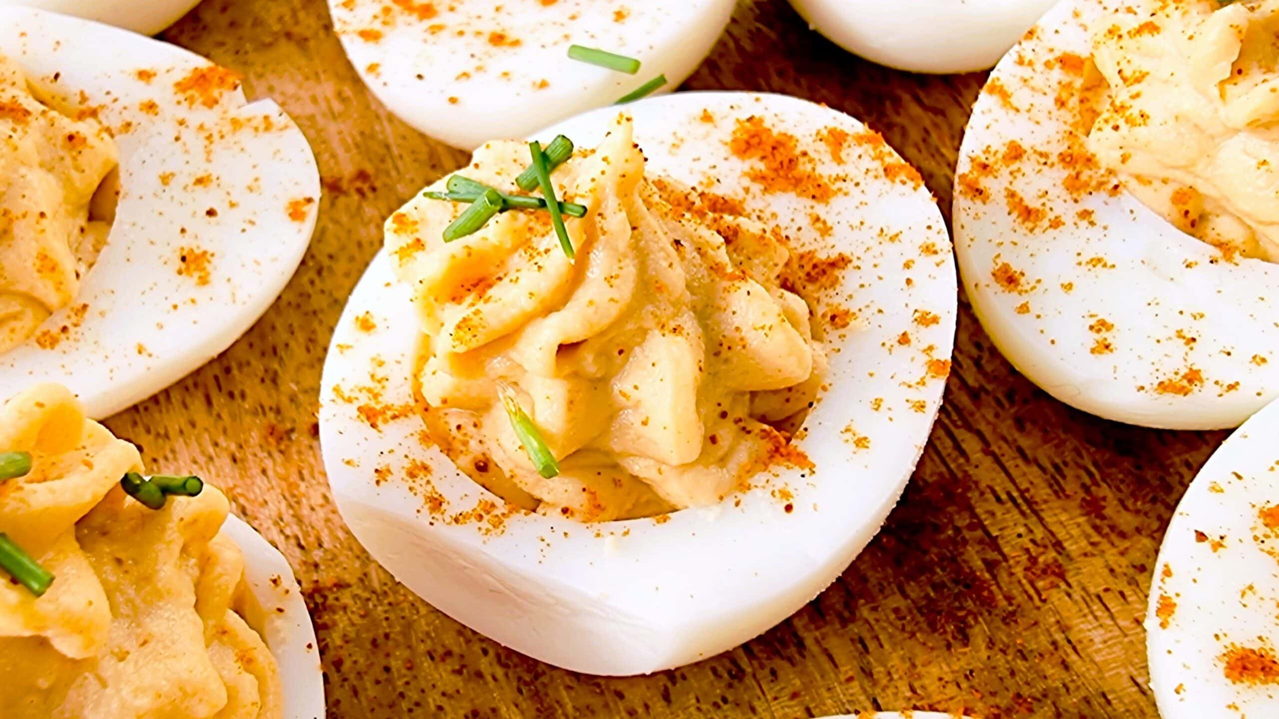 Retro Devilled Eggs – Feast Glorious Feast