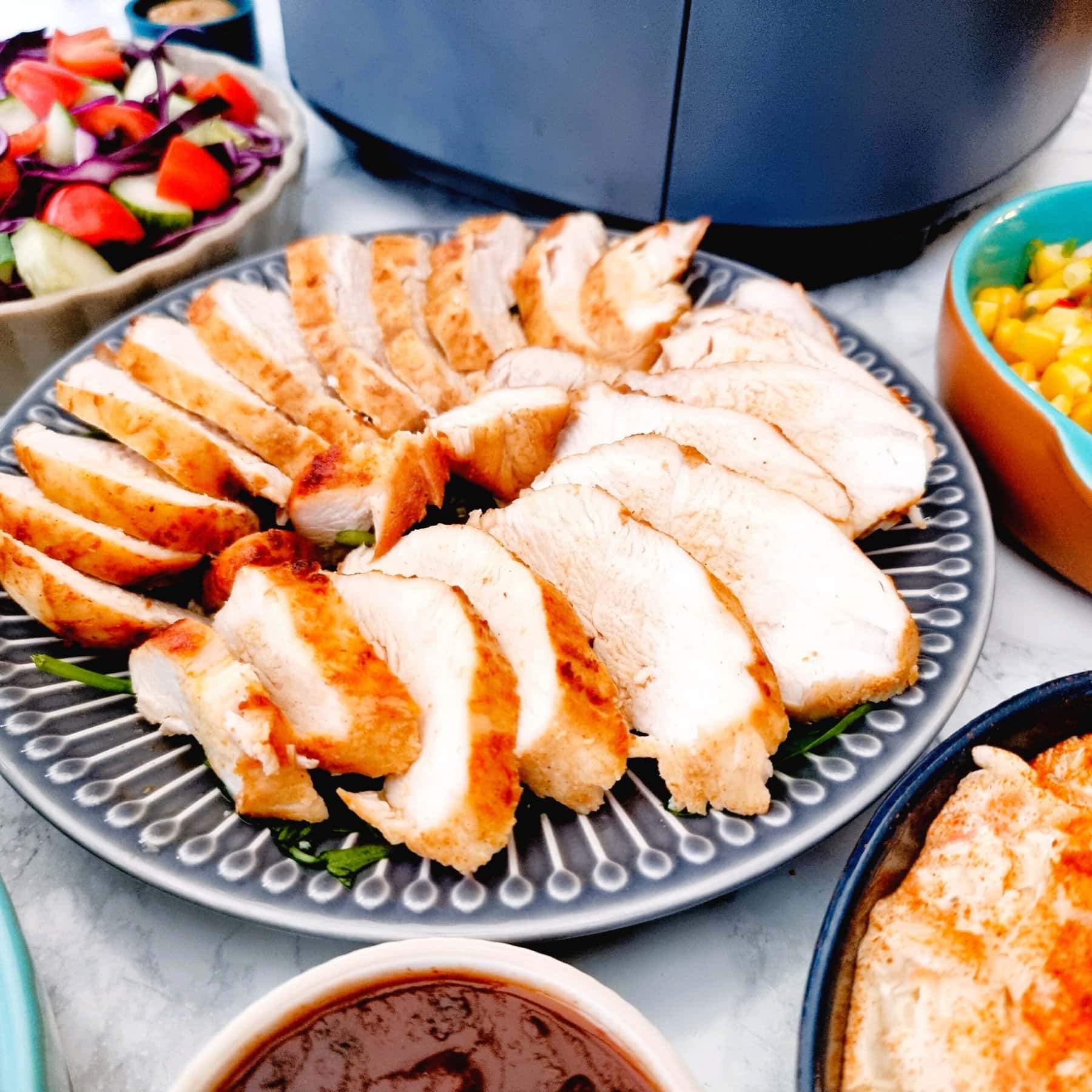 How to Air Fry Chicken Breast Fillets – Feast Glorious Feast