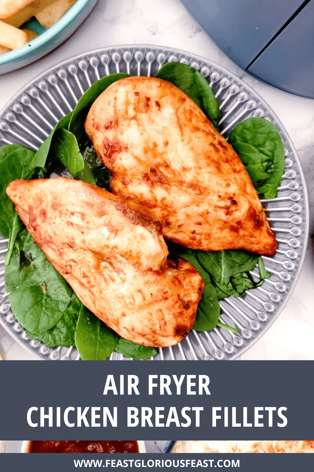 How to Air Fry Chicken Breast Fillets – Feast Glorious Feast