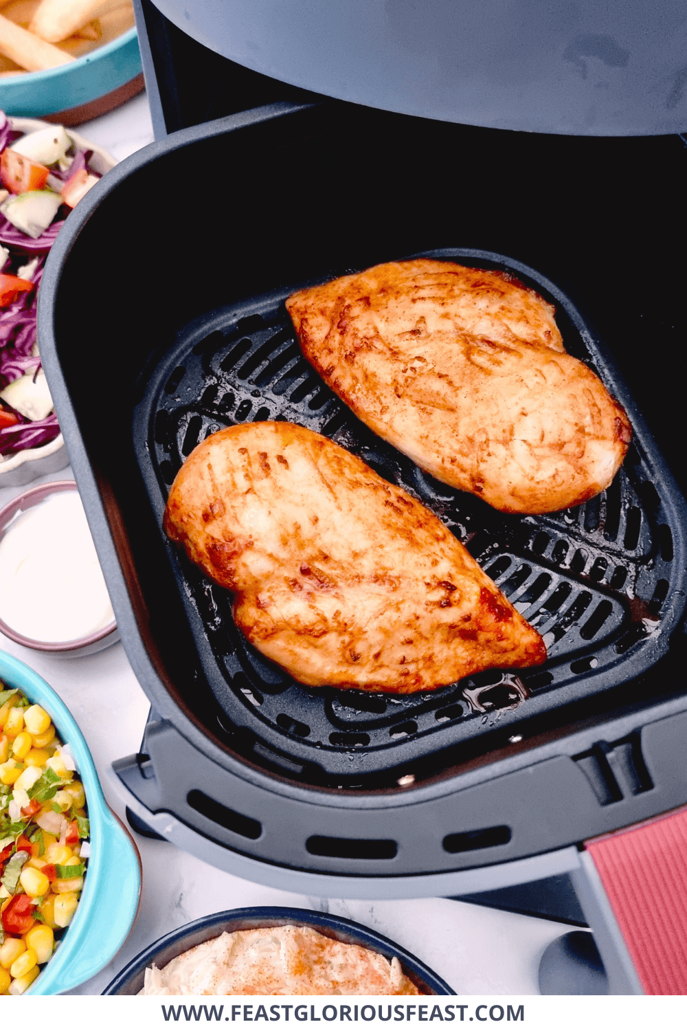 How to Air Fry Chicken Breast Fillets – Feast Glorious Feast