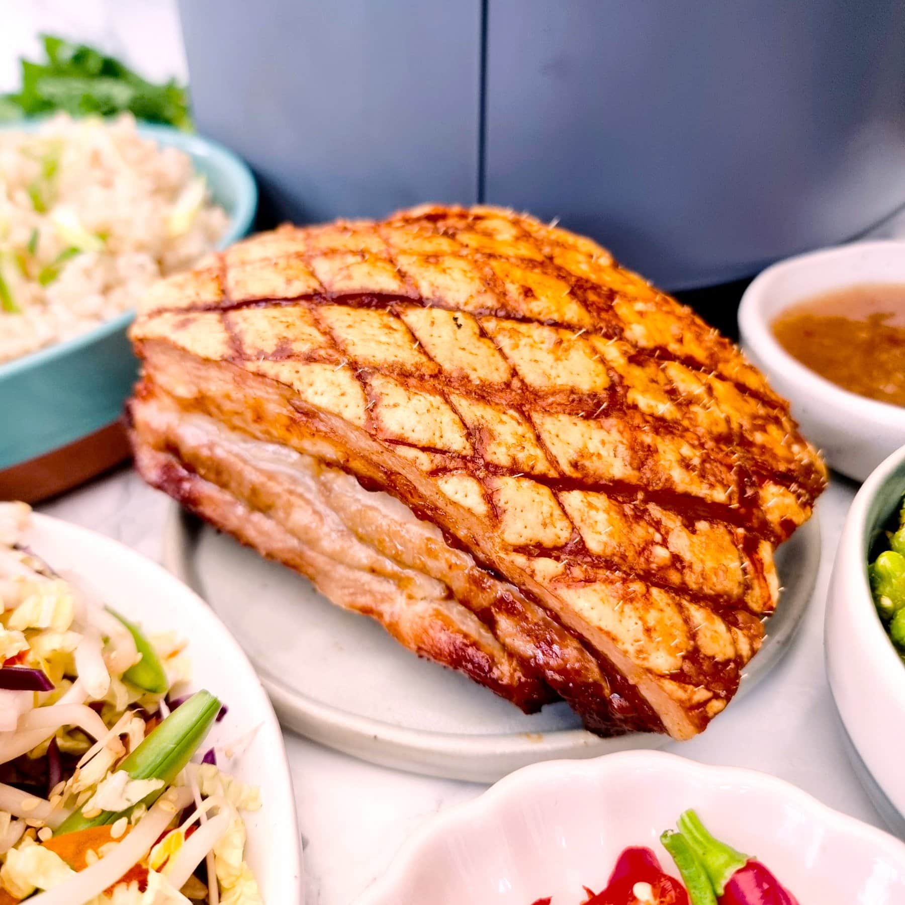 Air Fryer Rolled Belly Pork Joint – Feast Glorious Feast