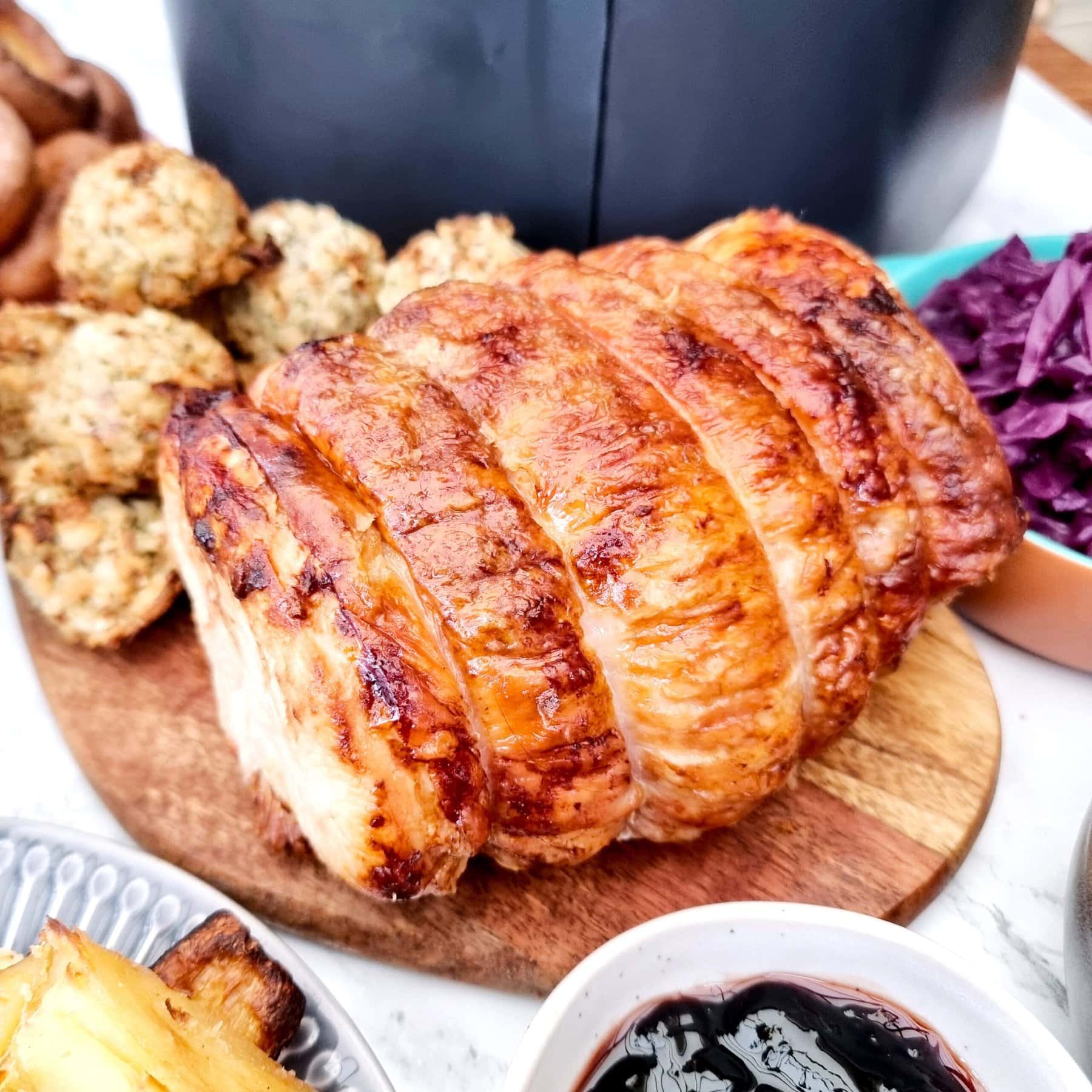 Air Fryer Rolled Boneless Turkey Joint – Feast Glorious Feast