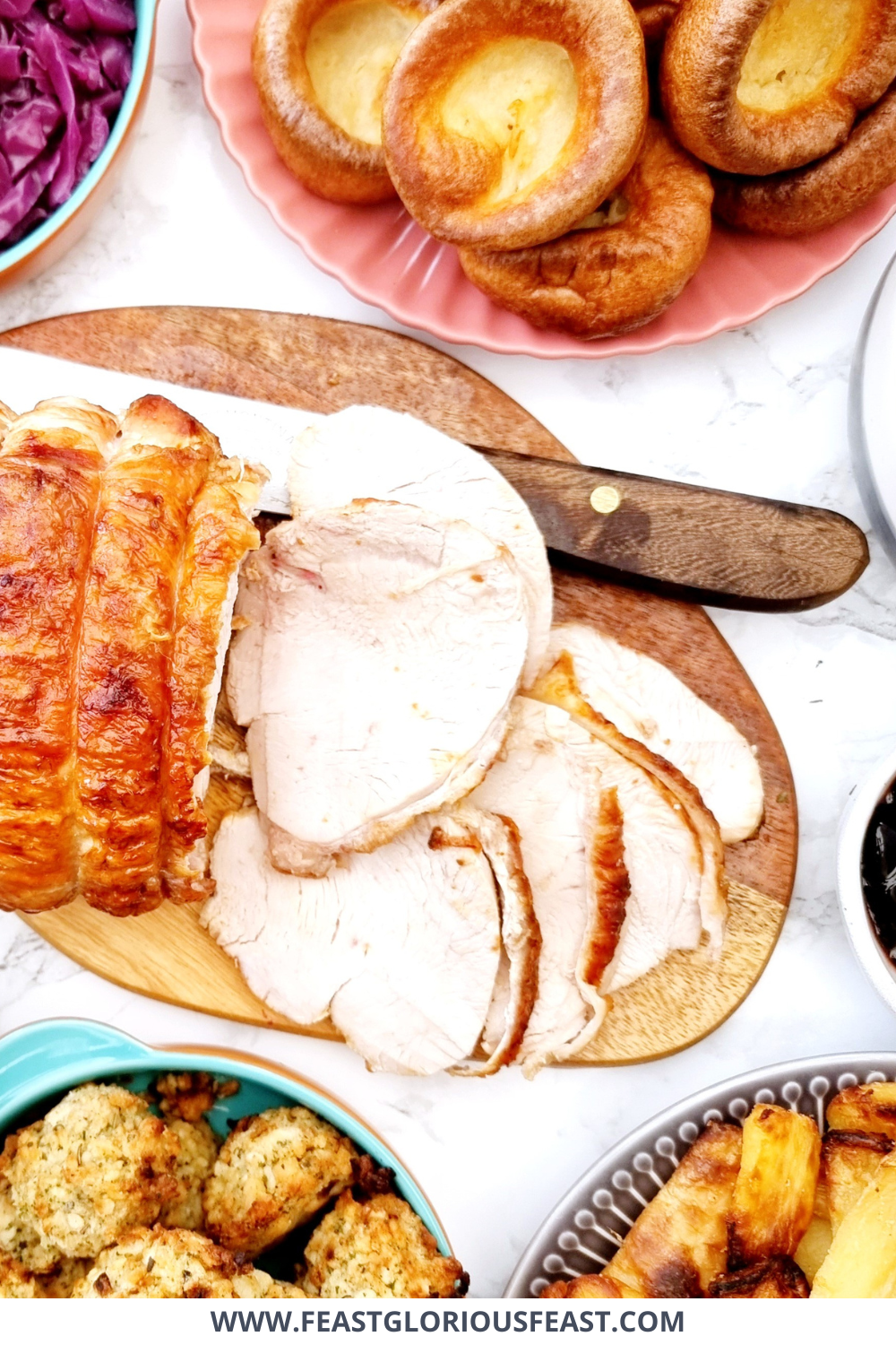Air Fryer Rolled Boneless Turkey Joint – Feast Glorious Feast