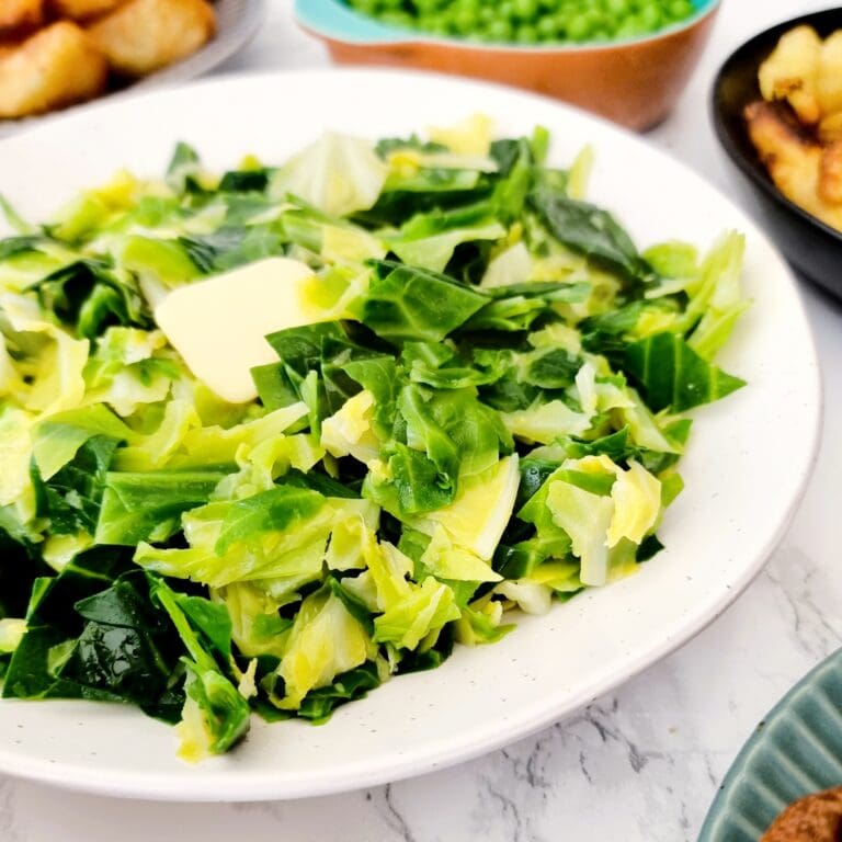 Simply Buttered Spring Greens – Feast Glorious Feast