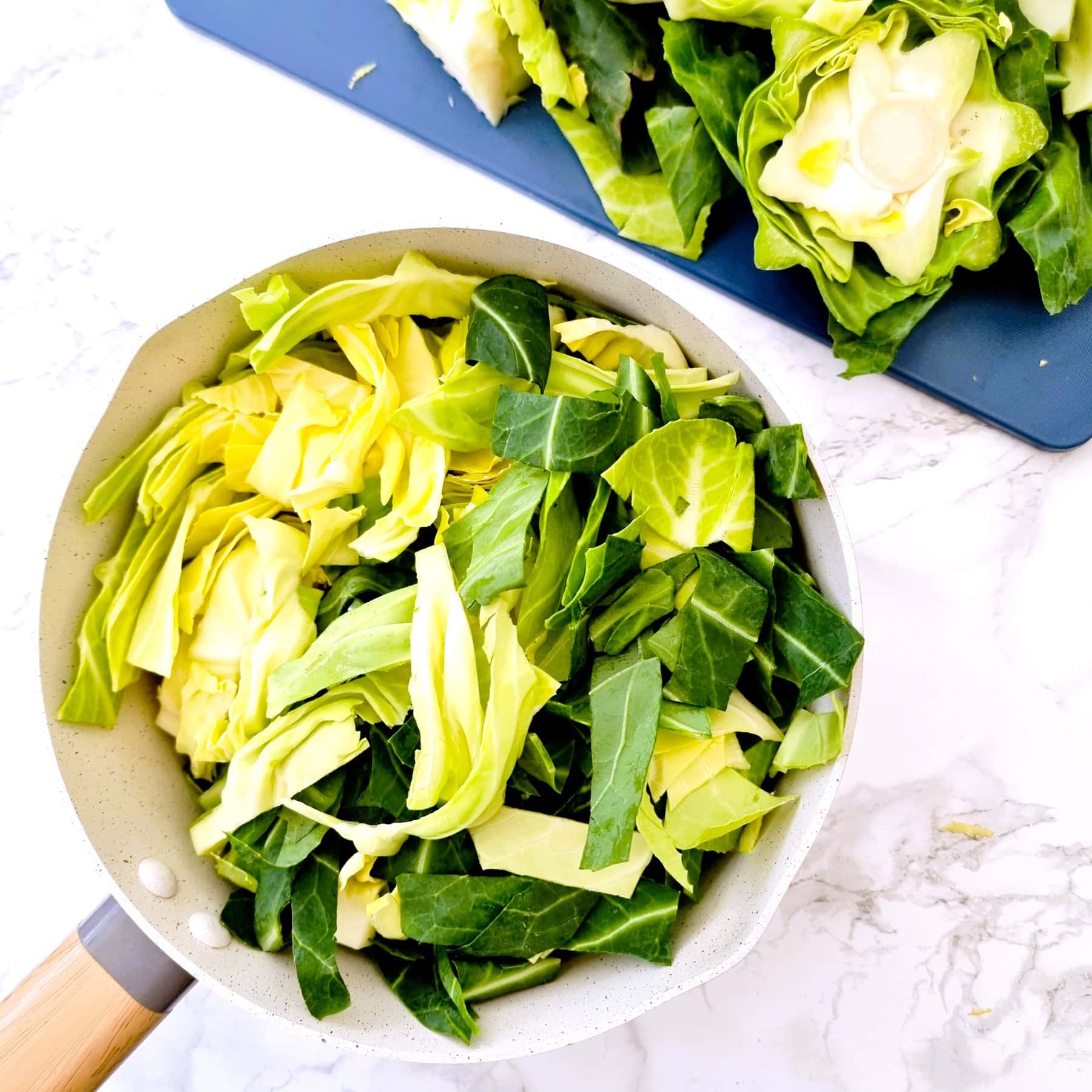 Simply Buttered Spring Greens – Feast Glorious Feast
