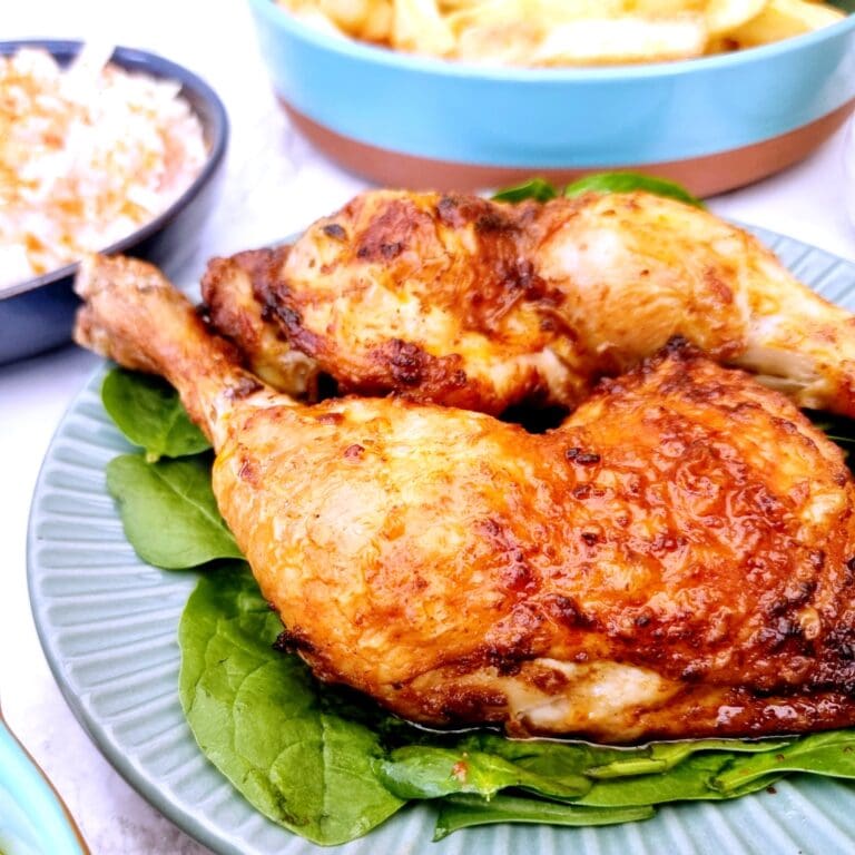 How to Air Fry Chicken Leg Quarters – Feast Glorious Feast