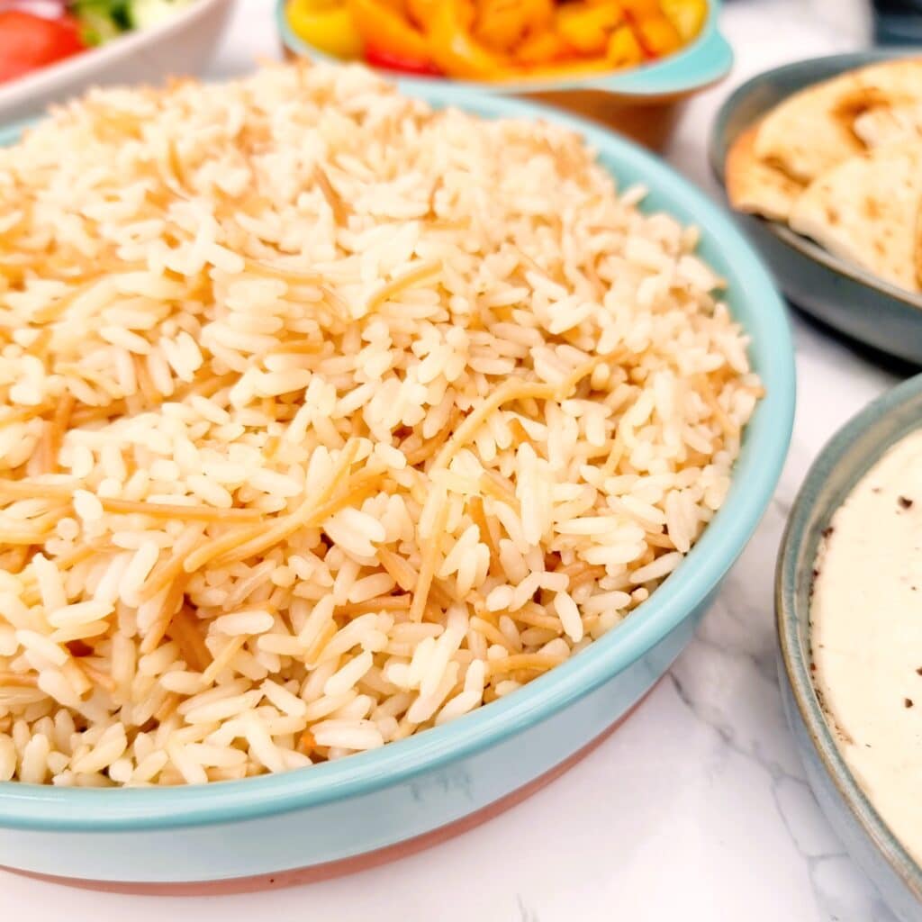 Turkish Rice with Vermicelli Pasta (Şehriyeli Pilav) – Feast Glorious Feast