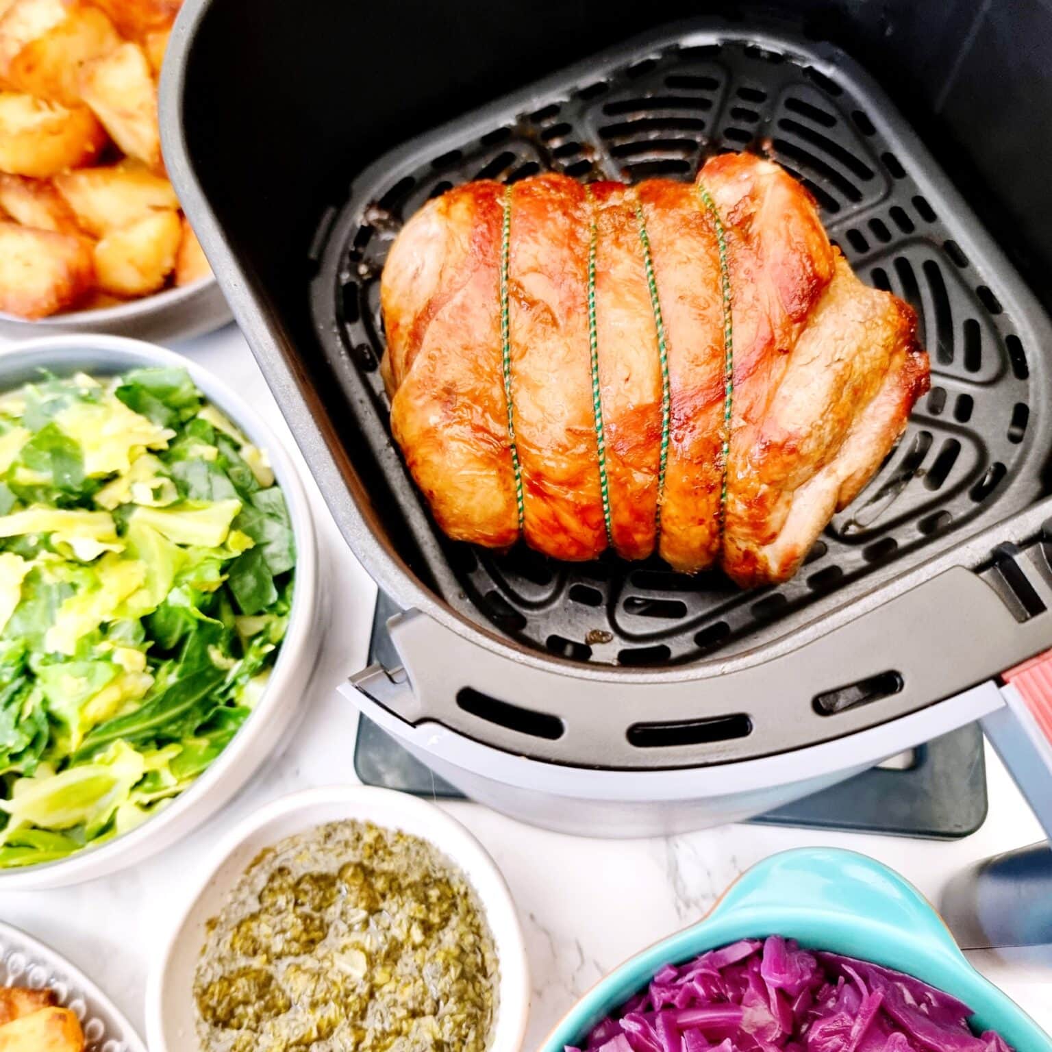 Air Fryer Boneless Lamb Shoulder Joint – Feast Glorious Feast