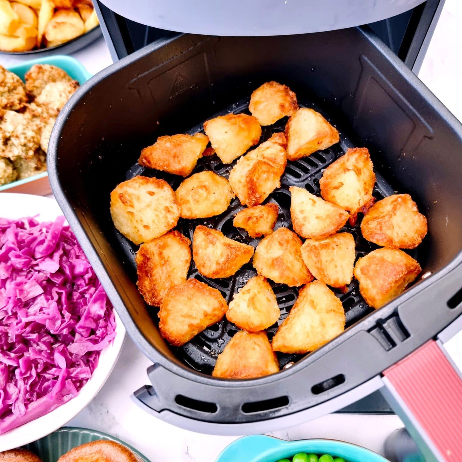 Air Fryer Duck Fat Roast Potatoes (Parboiled) – Feast Glorious Feast