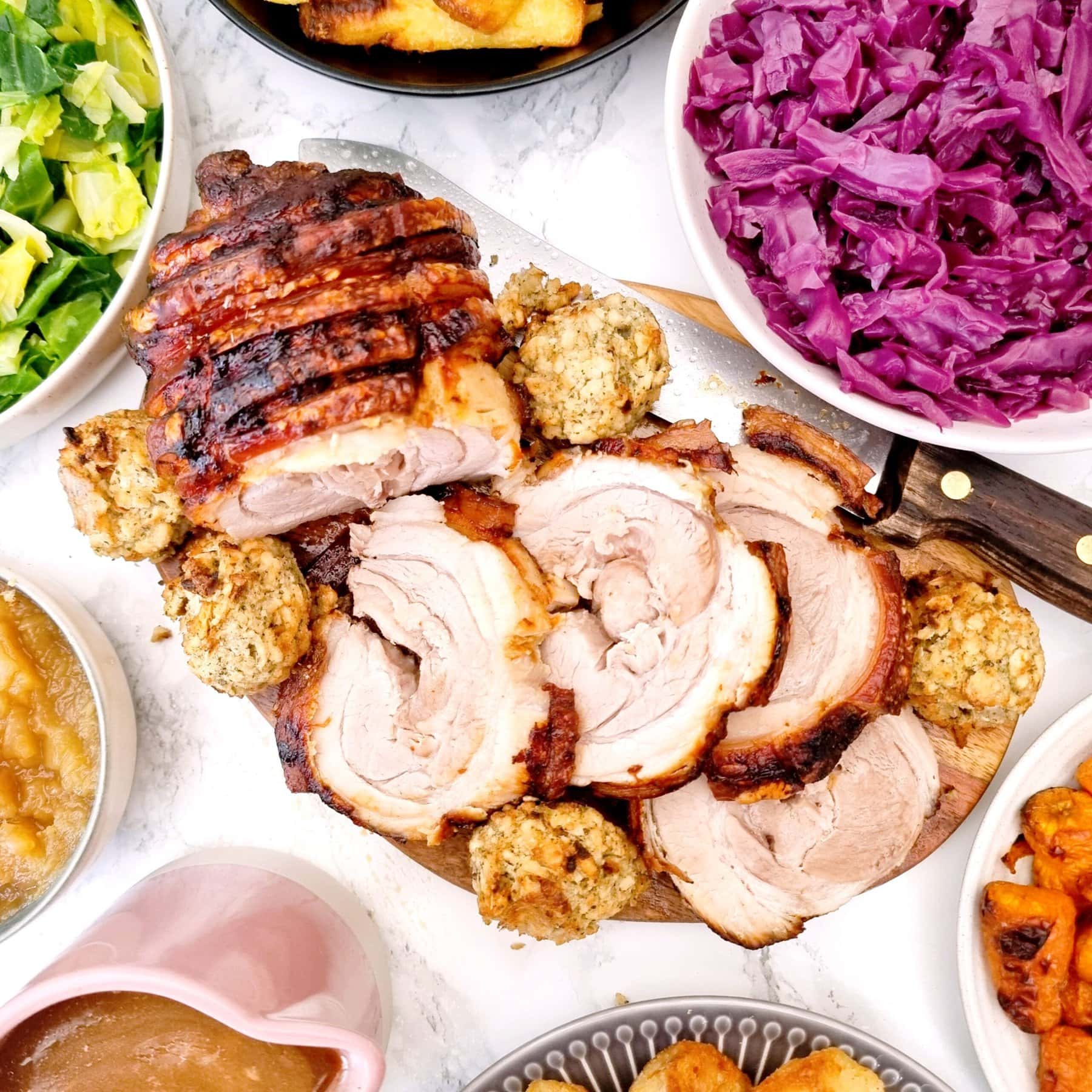 Air Fryer Rolled Belly Pork Joint – Feast Glorious Feast