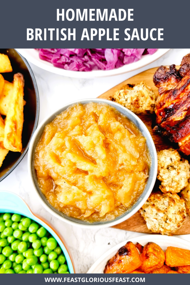 Homemade British Apple Sauce (For Pork) – Feast Glorious Feast