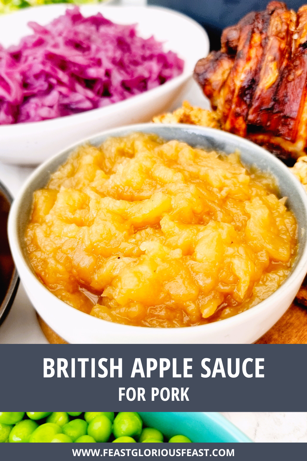 Homemade British Apple Sauce (For Pork) – Feast Glorious Feast