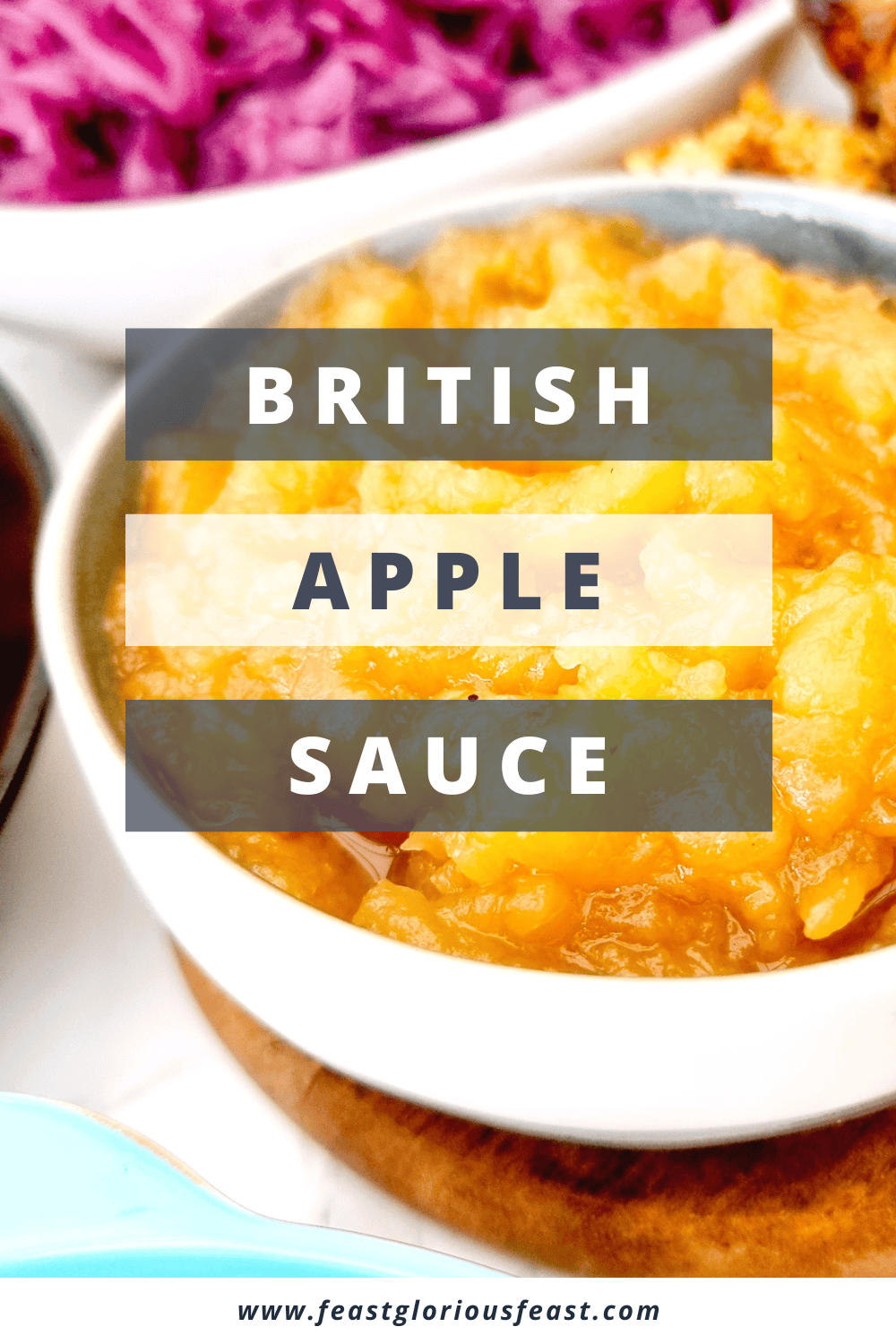 Homemade British Apple Sauce (For Pork) – Feast Glorious Feast