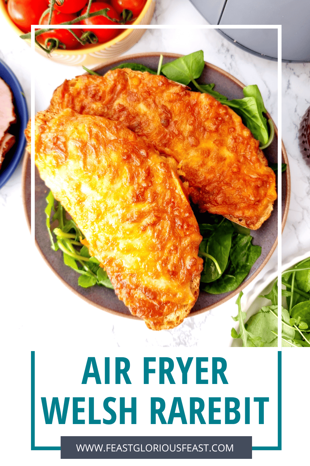 Air Fryer Welsh Rarebit (With Ale) – Feast Glorious Feast