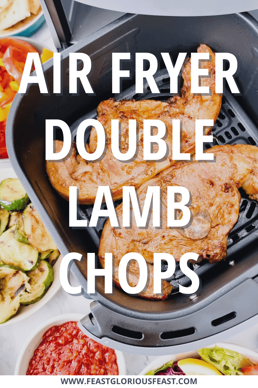 Air Fryer Barnsley Lamb Chops - Saddle Chops – Feast Glorious Feast