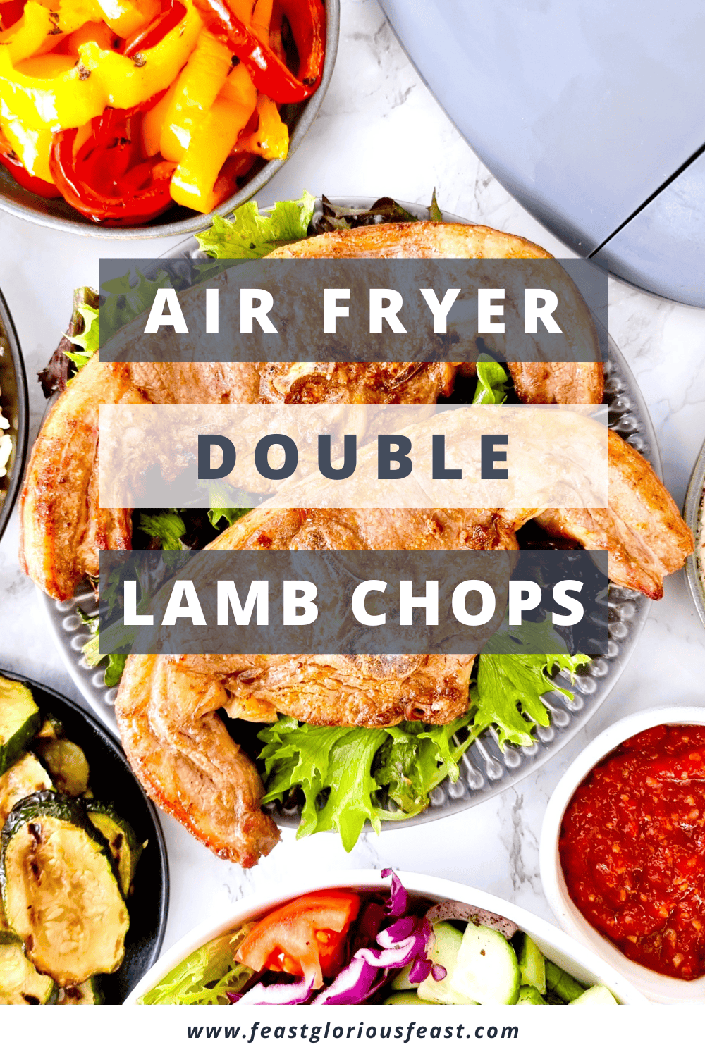 Air Fryer Barnsley Lamb Chops - Saddle Chops – Feast Glorious Feast