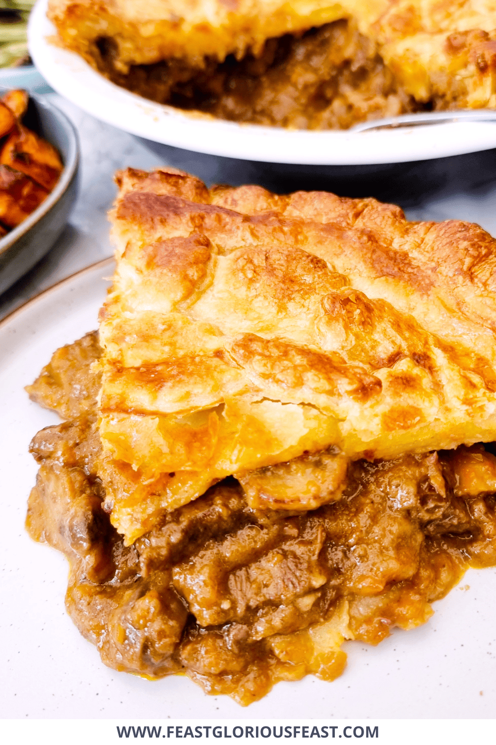 Beef & Ale Pie with Puff Pastry – Feast Glorious Feast
