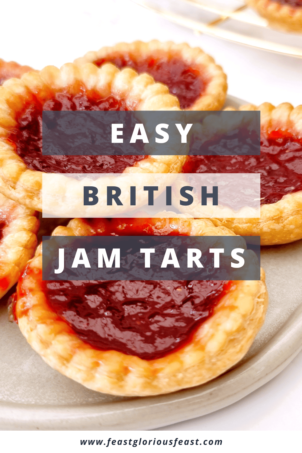 Simple Jam Tarts with Shortcrust Pastry – Feast Glorious Feast