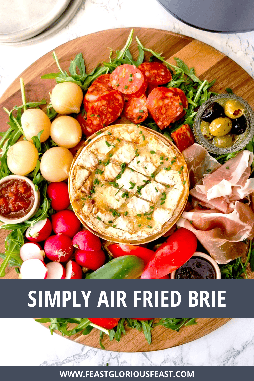 Air Fryer Brie - Simply Baked – Feast Glorious Feast