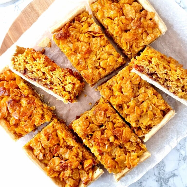 Cornflake Tart Slice - British School Recipe – Feast Glorious Feast