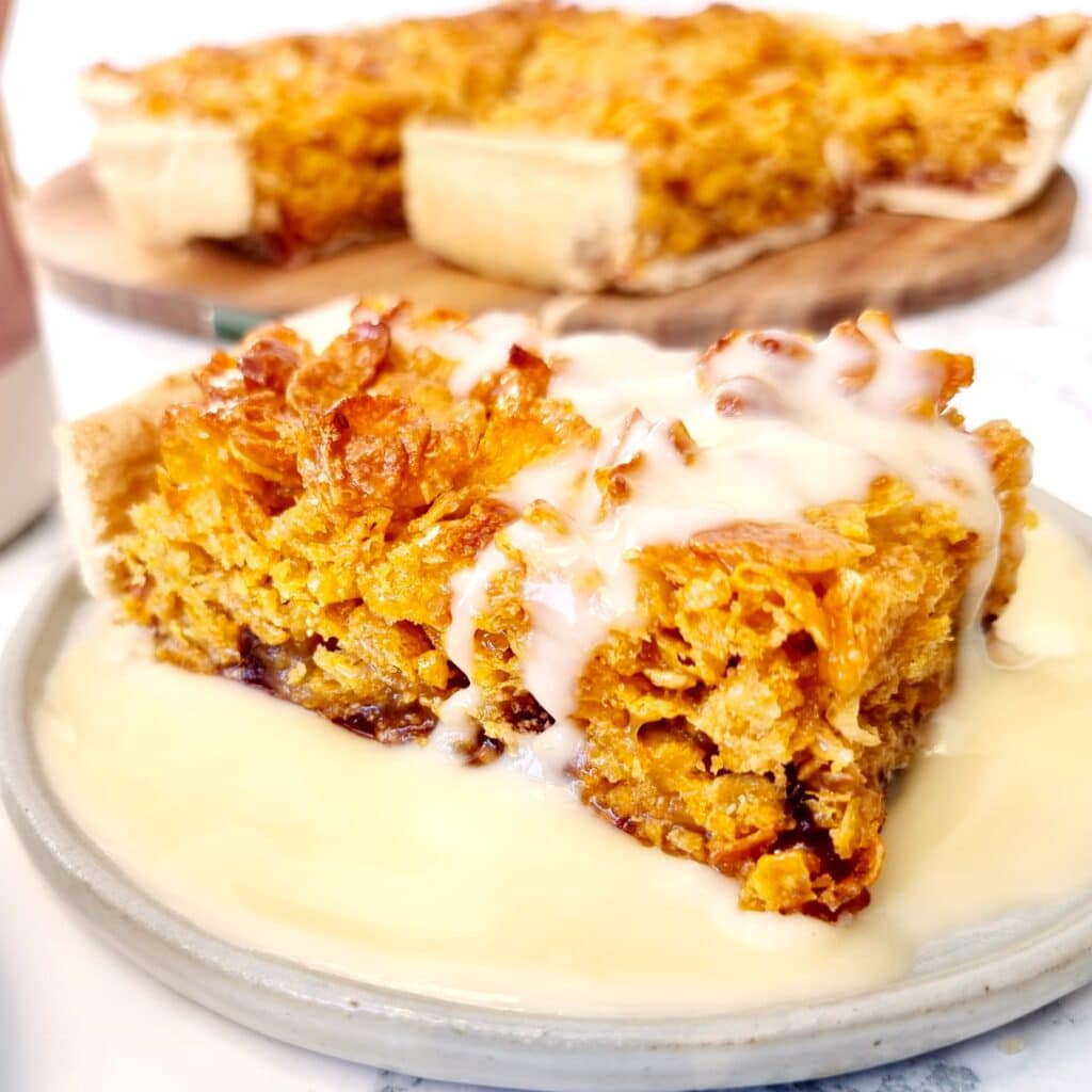 Cornflake Tart Slice - British School Recipe – Feast Glorious Feast