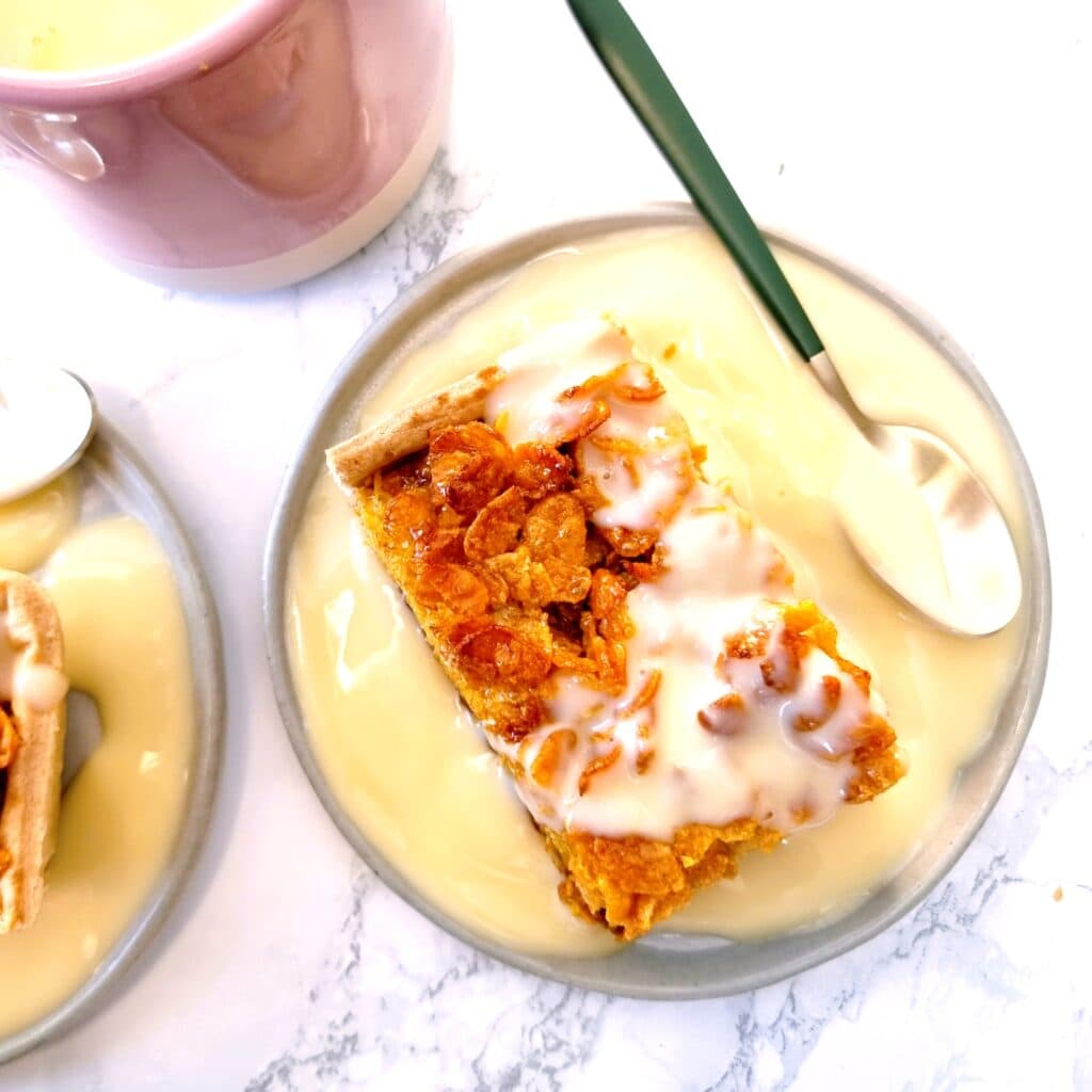 Cornflake Tart Slice - British School Recipe – Feast Glorious Feast