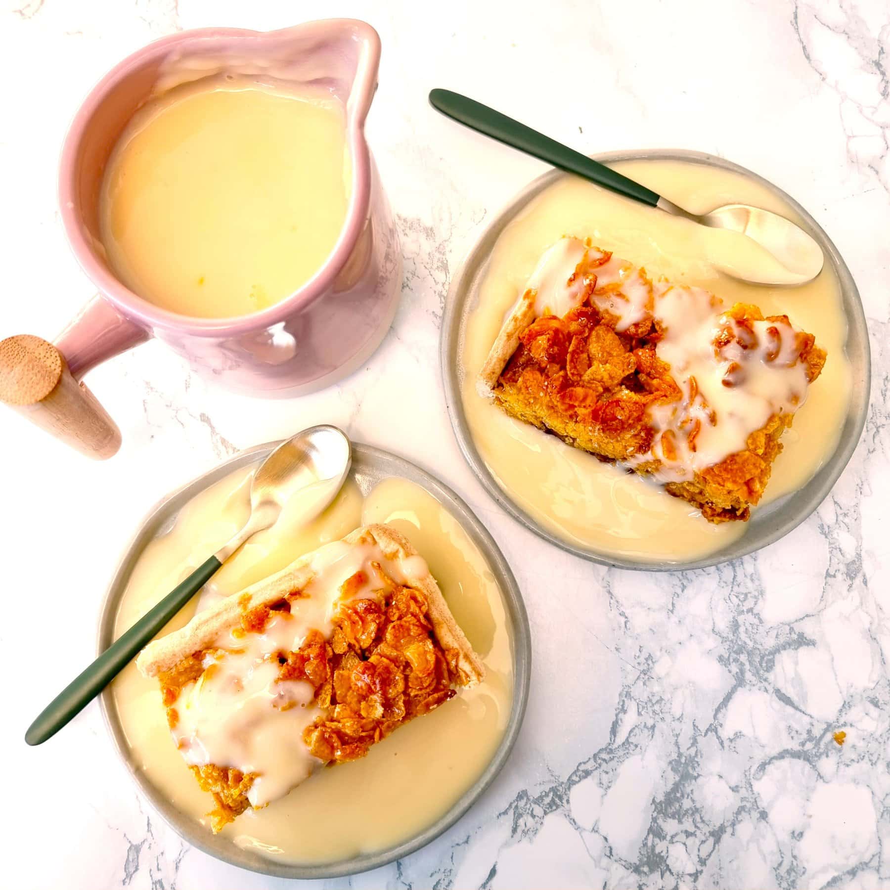 Cornflake Tart Slice - British School Recipe – Feast Glorious Feast