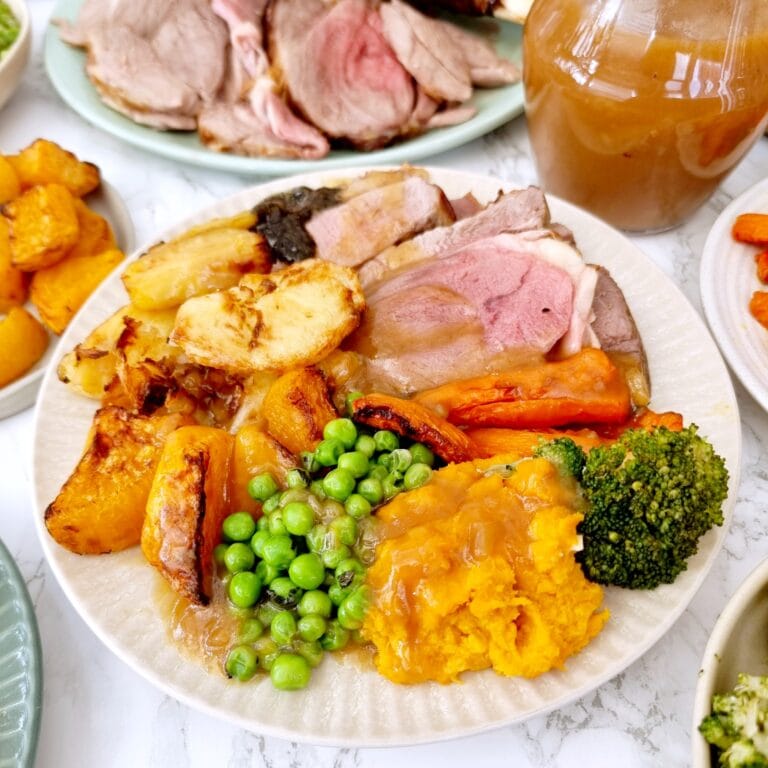 Simple Roast Half Leg of Lamb – Feast Glorious Feast