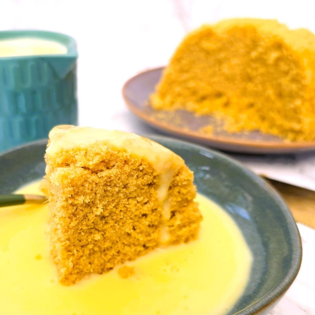 Easy Ginger Sponge Pudding (Microwave) – Feast Glorious Feast