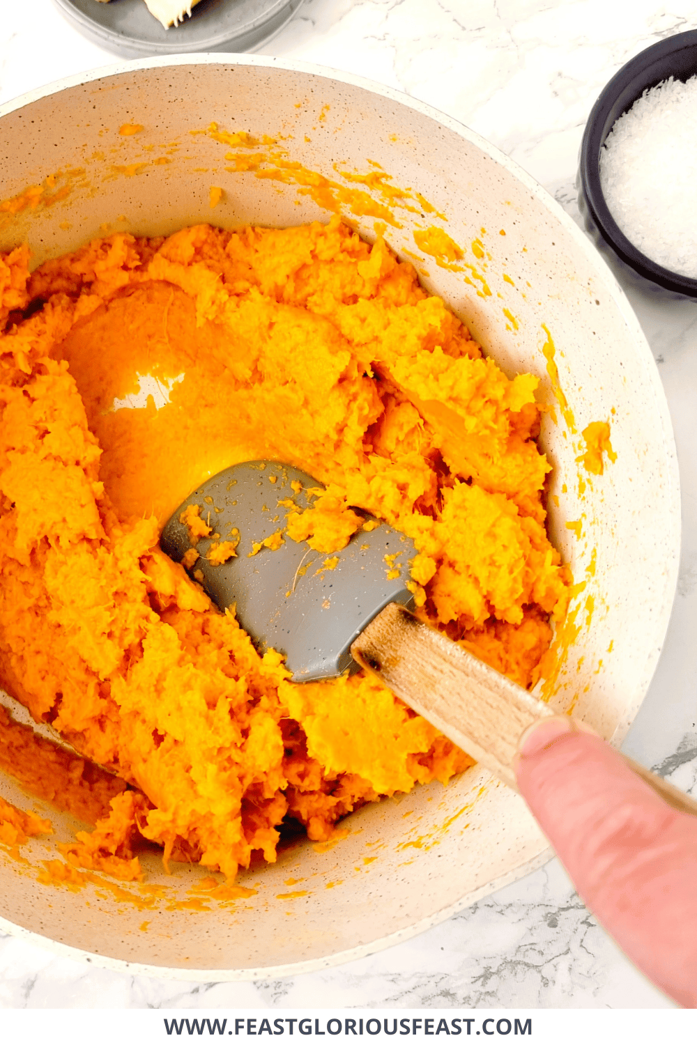 Sweet Potato Mash with Butter (No Cream) – Feast Glorious Feast