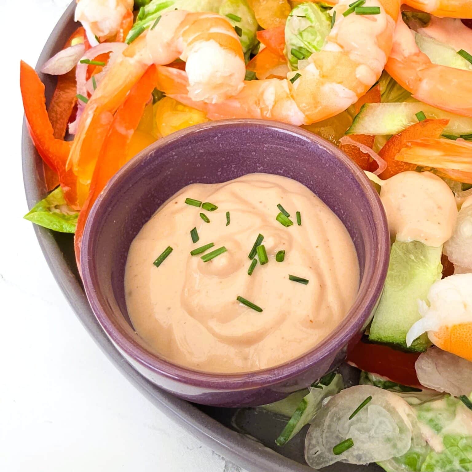 Prawn Cocktail Salad with Marie Rose Sauce – Feast Glorious Feast