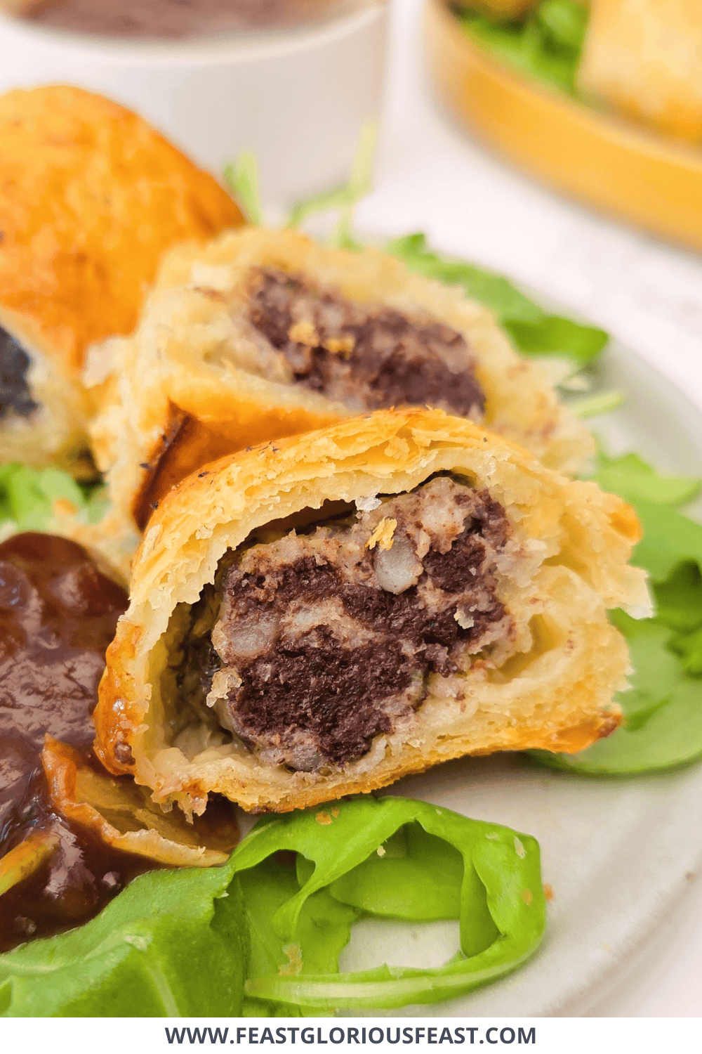 Pork & Black Pudding Sausage Rolls – Feast Glorious Feast