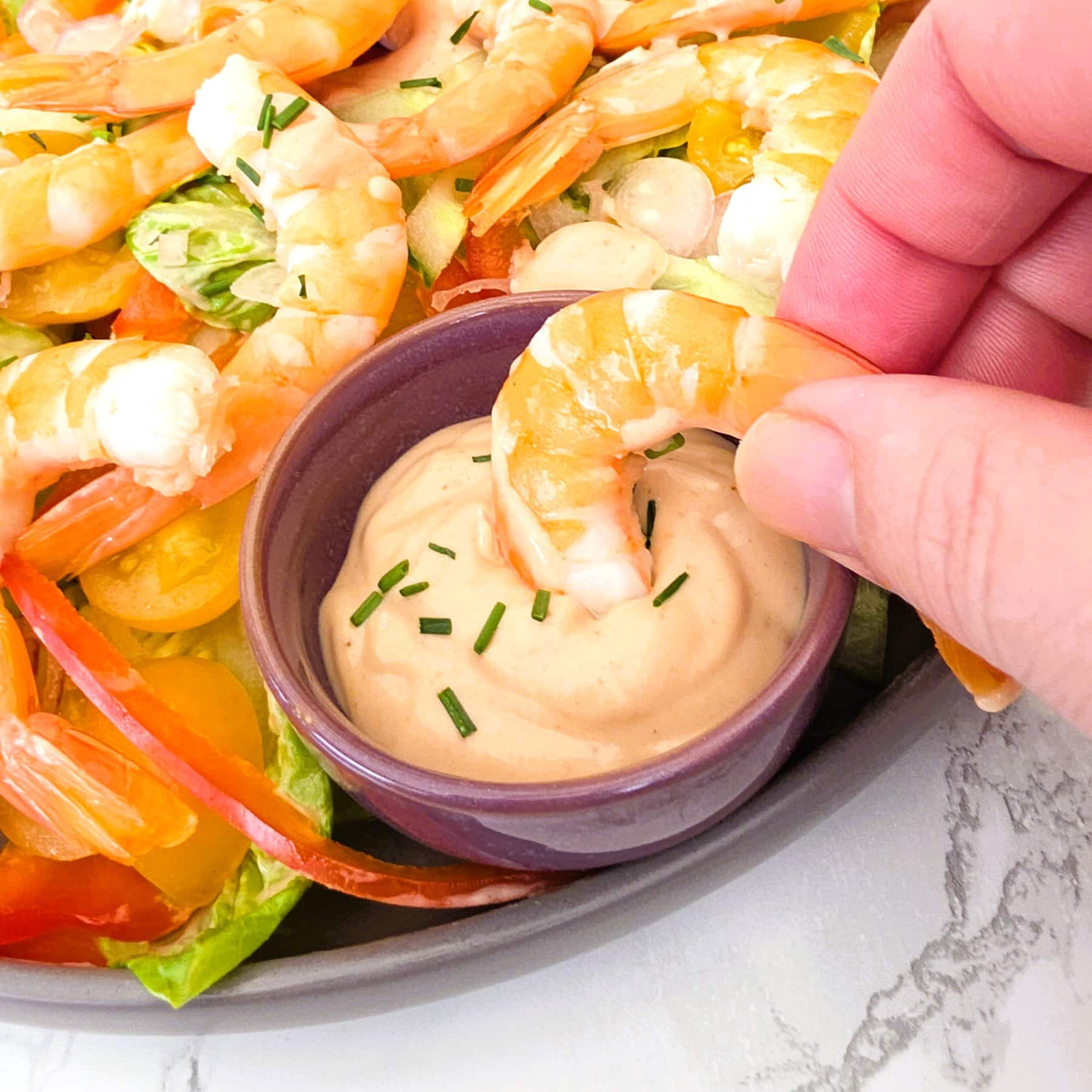 Prawn Cocktail Salad with Marie Rose Sauce – Feast Glorious Feast