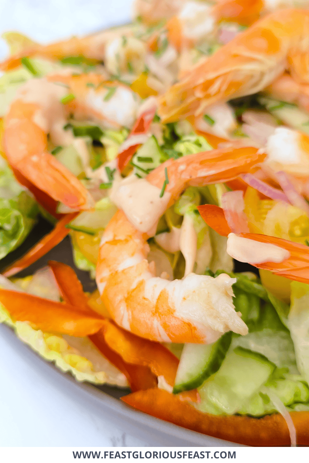 Prawn Cocktail Salad with Marie Rose Sauce – Feast Glorious Feast