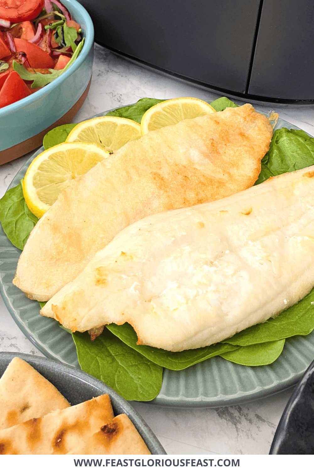 How to Air Fry Lemon Sole Fillets – Feast Glorious Feast